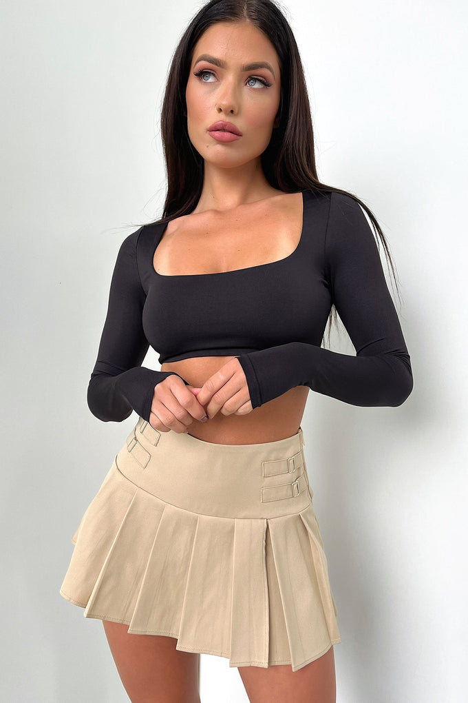 Keedan Skirt - Beige – Thats So Fetch NZ