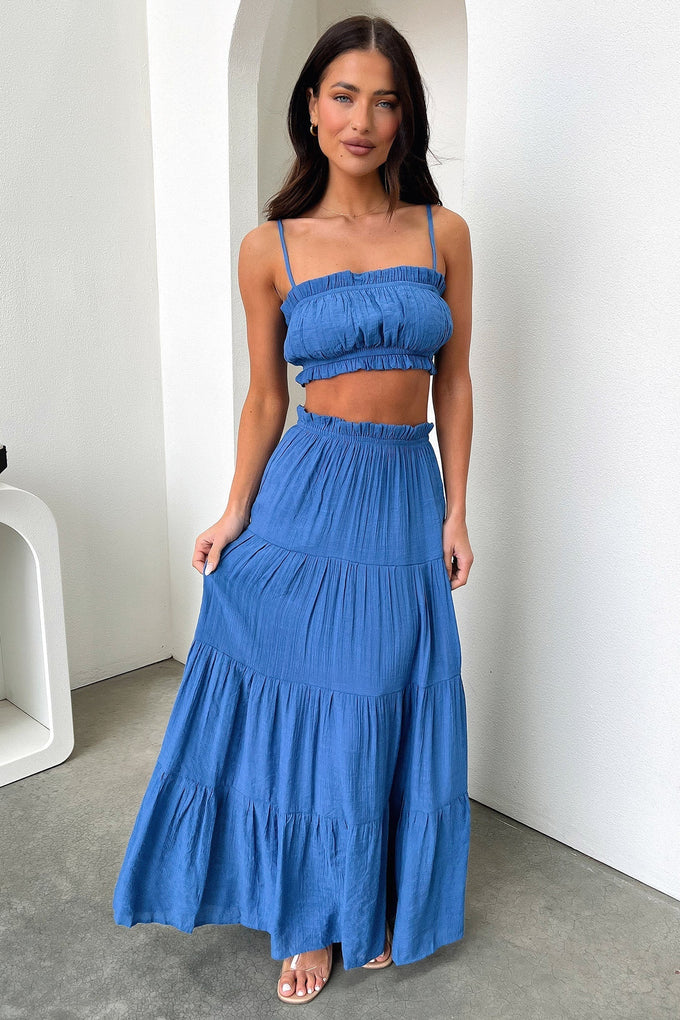 Selina Crop - Royal Blue – Thats So Fetch NZ
